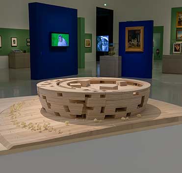 Qatar Museums opened an exhibition previewing upcoming Lusail Museum ...