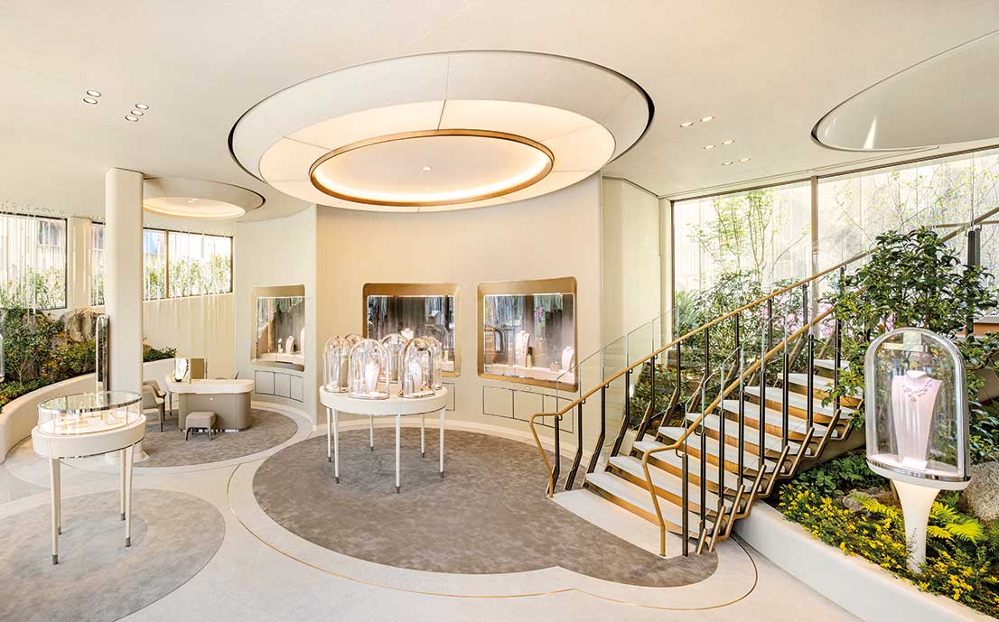 A ‘Maison-jardin’ in Seoul for Van Cleef & Arpels - Harmonies Magazine