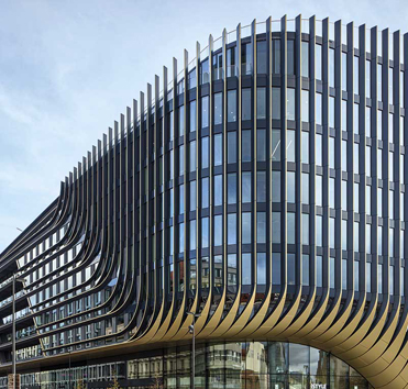 Fantastic undulating building in Prague - Harmonies Magazine